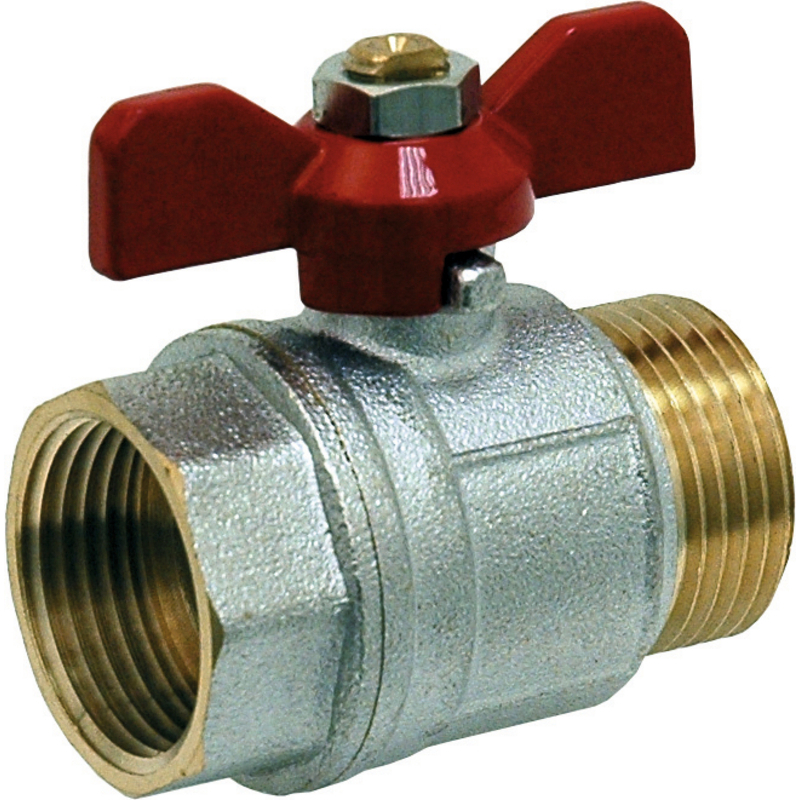 Butterfly valve male/female - 853535 - Rubix engineering