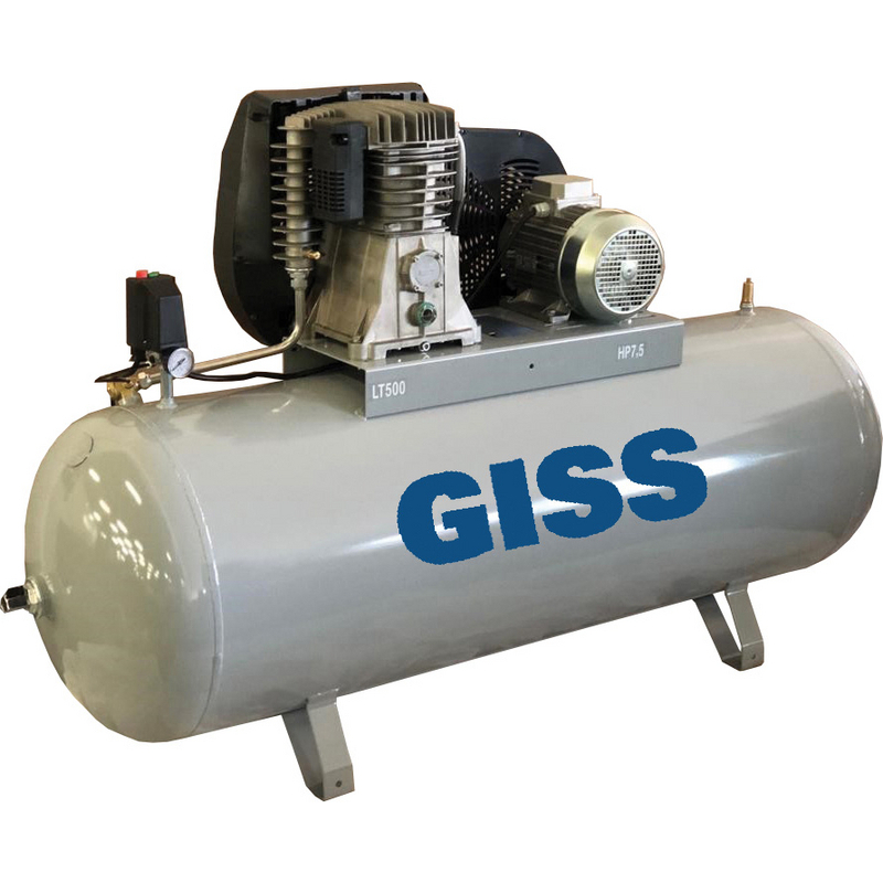 Compresseur fixe 7,5 cv 500 litres cc507t (tri) - 880714 - Rubix ...